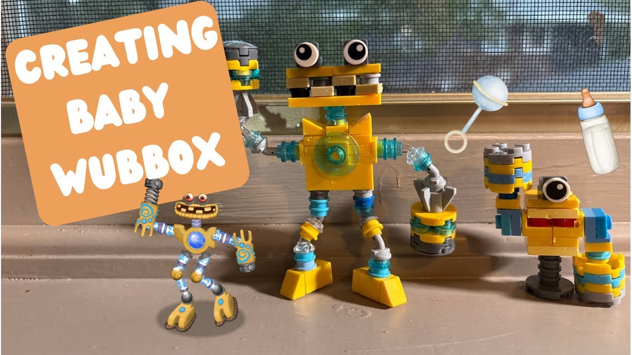 Building Baby Wubbox from LEGOs! | My Singing Monsters LEGO Build - YouTube