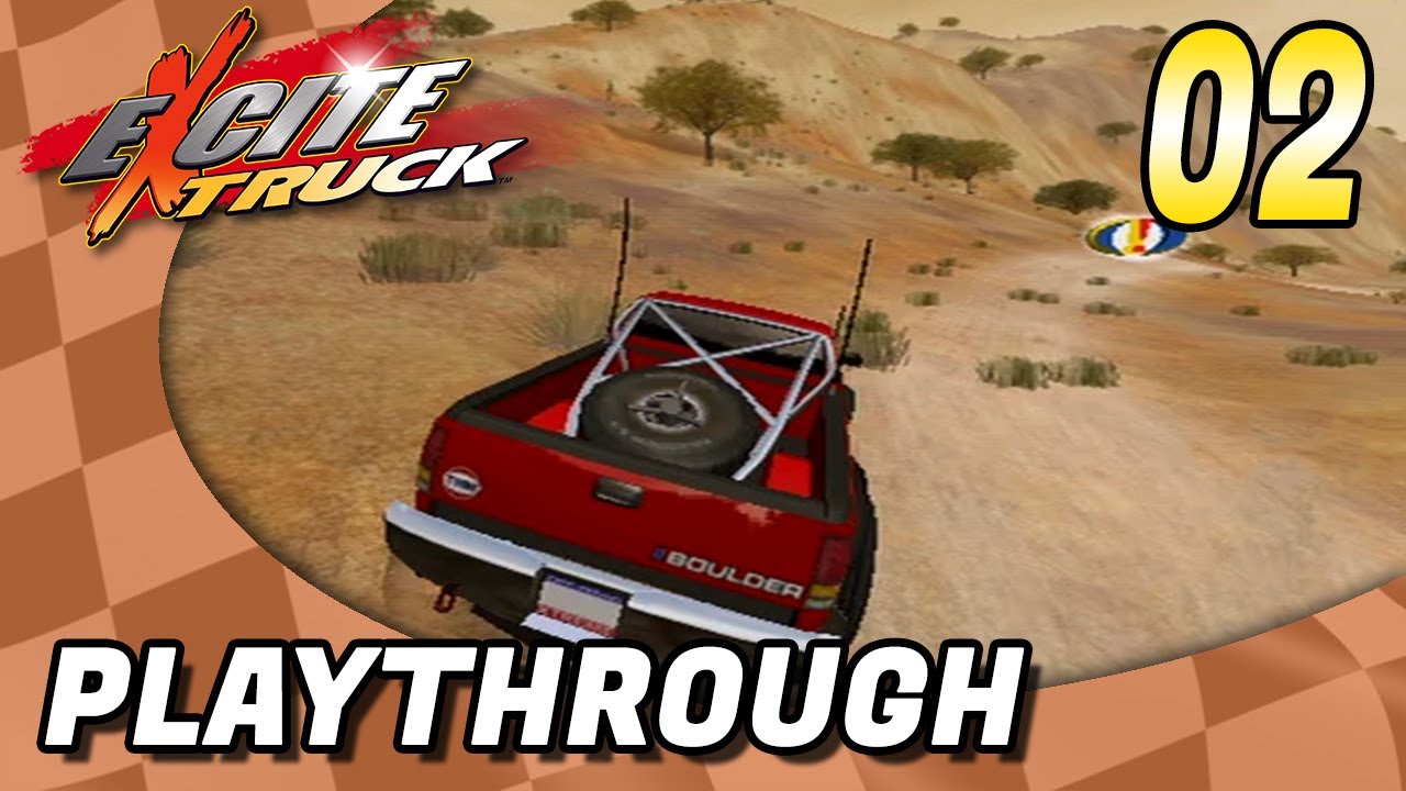 Excite Truck Playthrough Part #2 - Excite Bronze Cup - YouTube