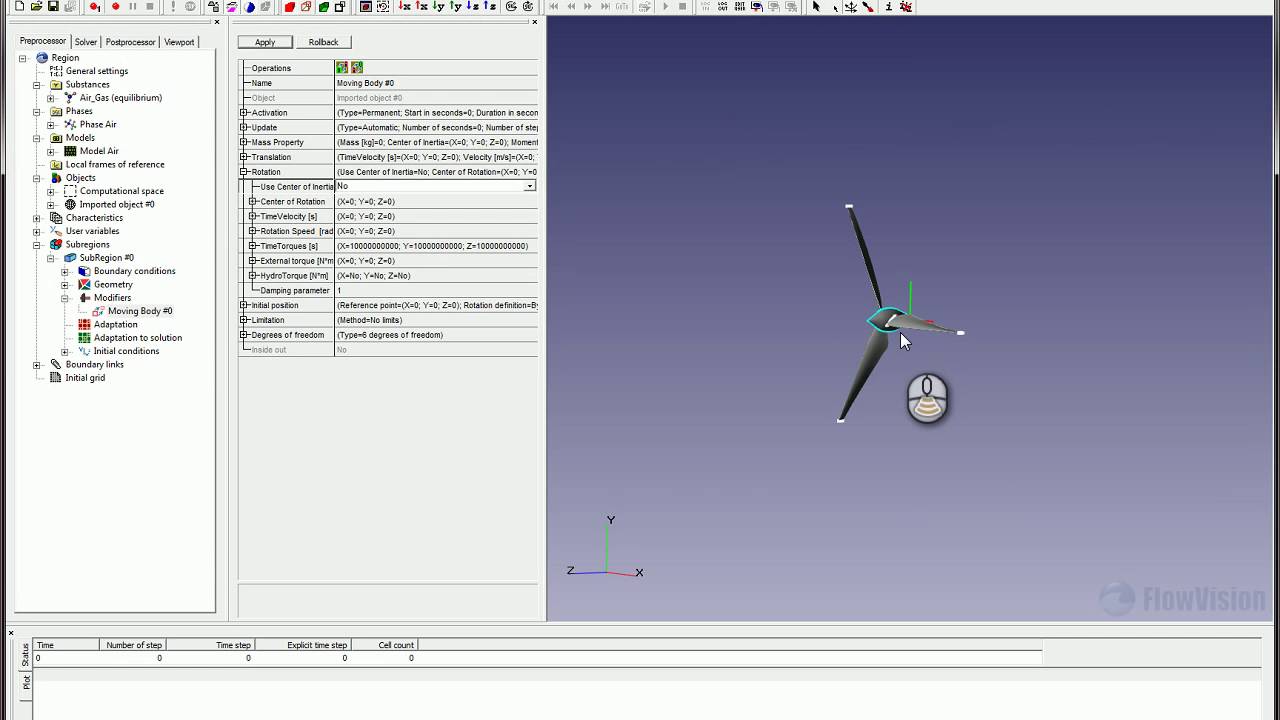 FlowVision CFD ile Rüzgar Türbini Akış Analizi - YouTube