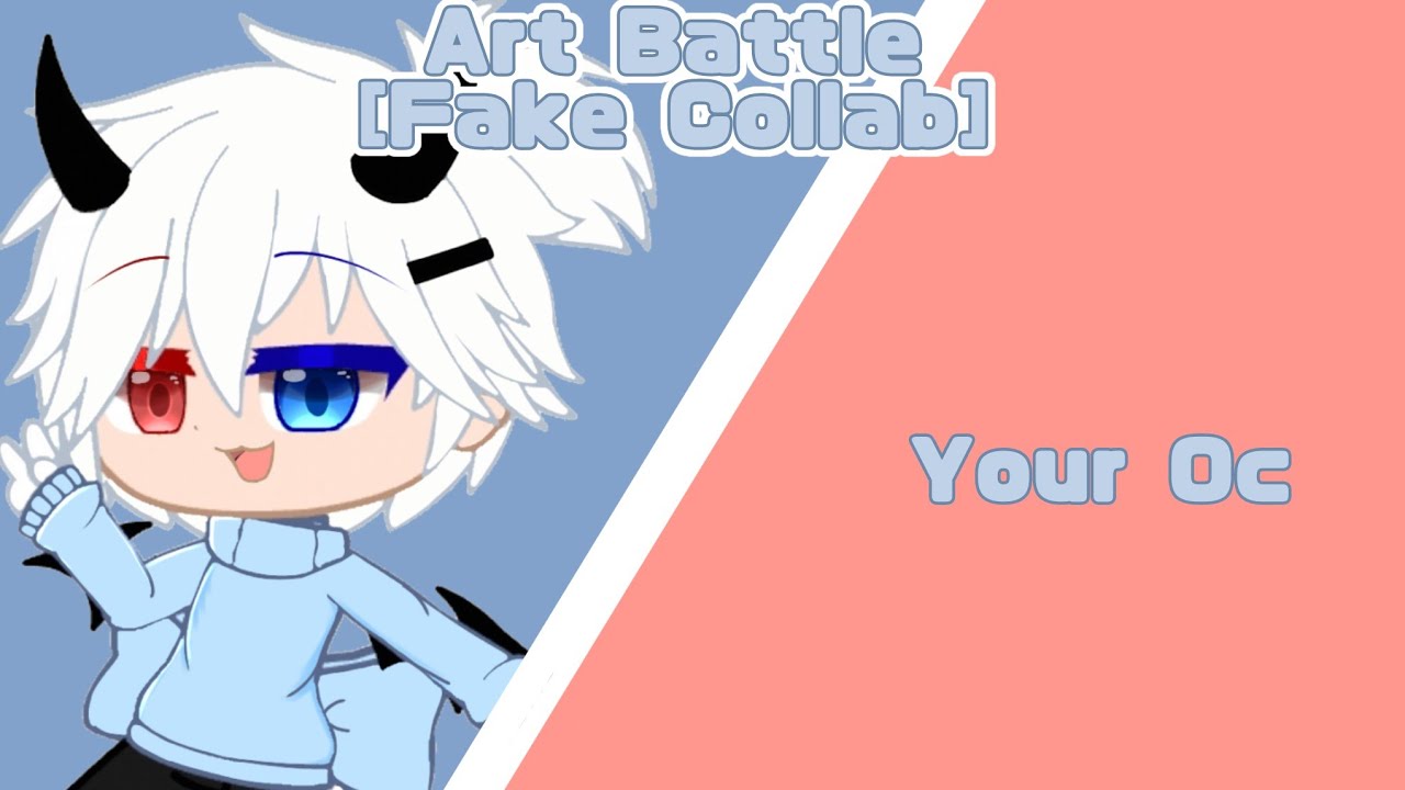 Art Battle//[Fake collab]//Gacha Club//Read Desc - YouTube