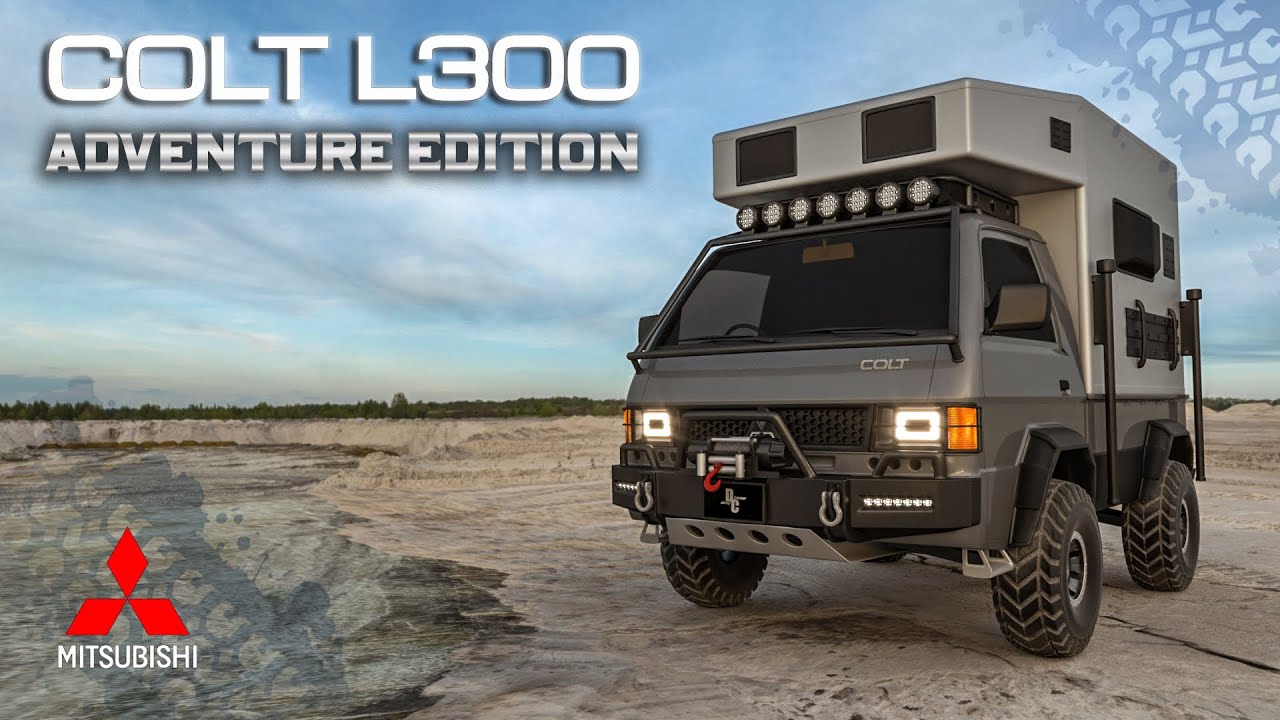 Modifikasi Mitsubishi L300 Camper Van siap dibawa adventure segala ...