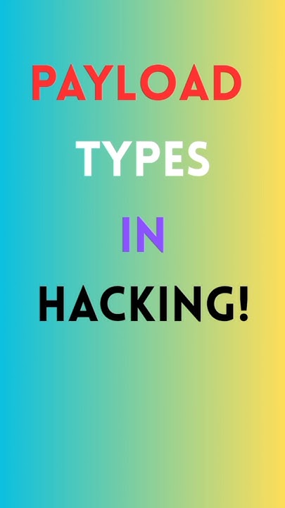 TYPES OF PAYLOADS! - YouTube