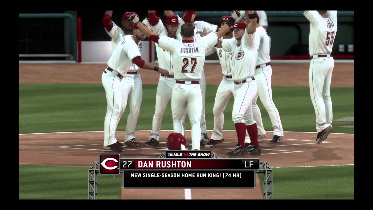Home Run Record - MLB® 14 The Show™ - YouTube