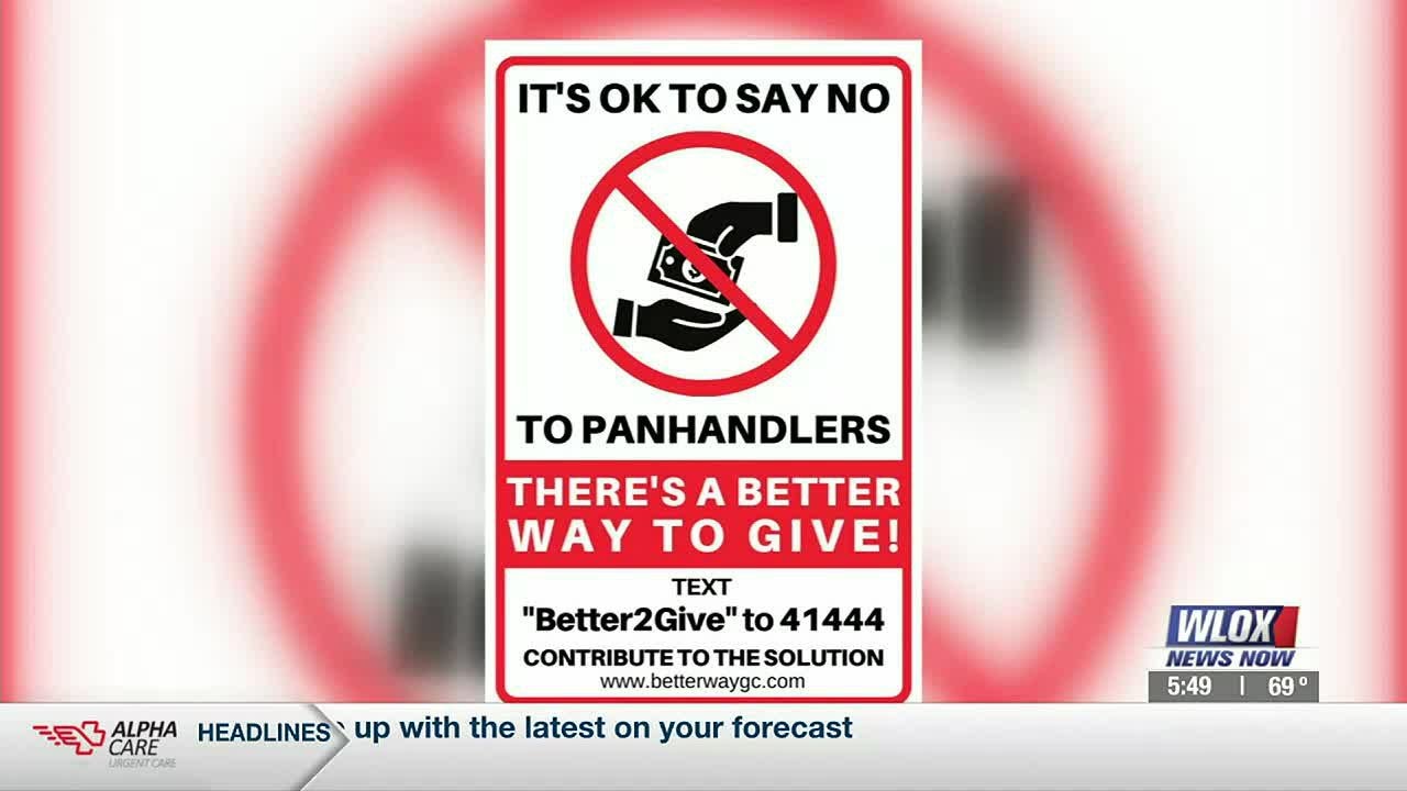 Coast cities launch campaign to tackle panhandling - YouTube