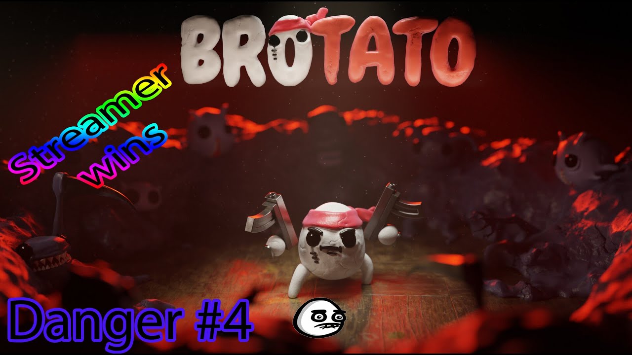 Brotato Latest GamePlay playing as #Streamer BUILD Abysal terror Latest ...