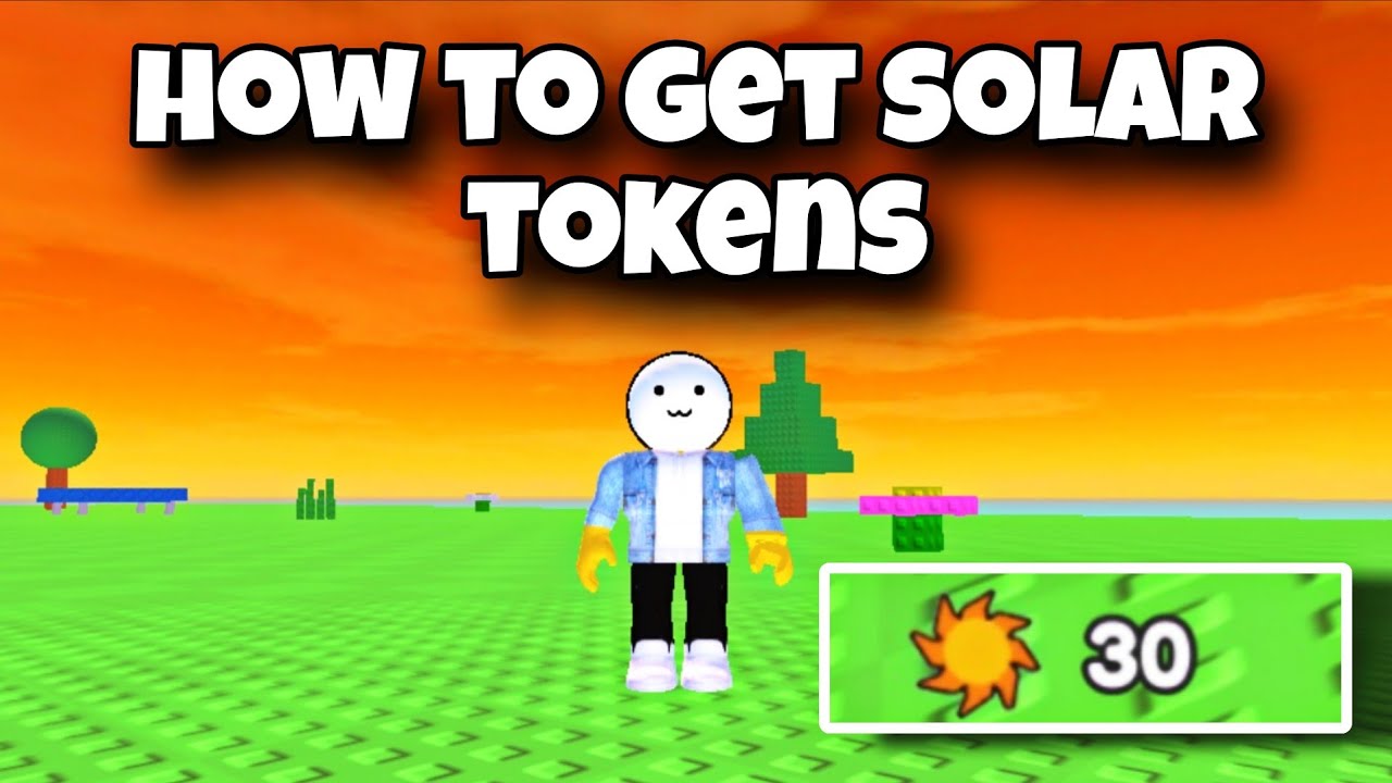 How to Get Solar Tokens in Build Ur Base Roblox | solar event - YouTube