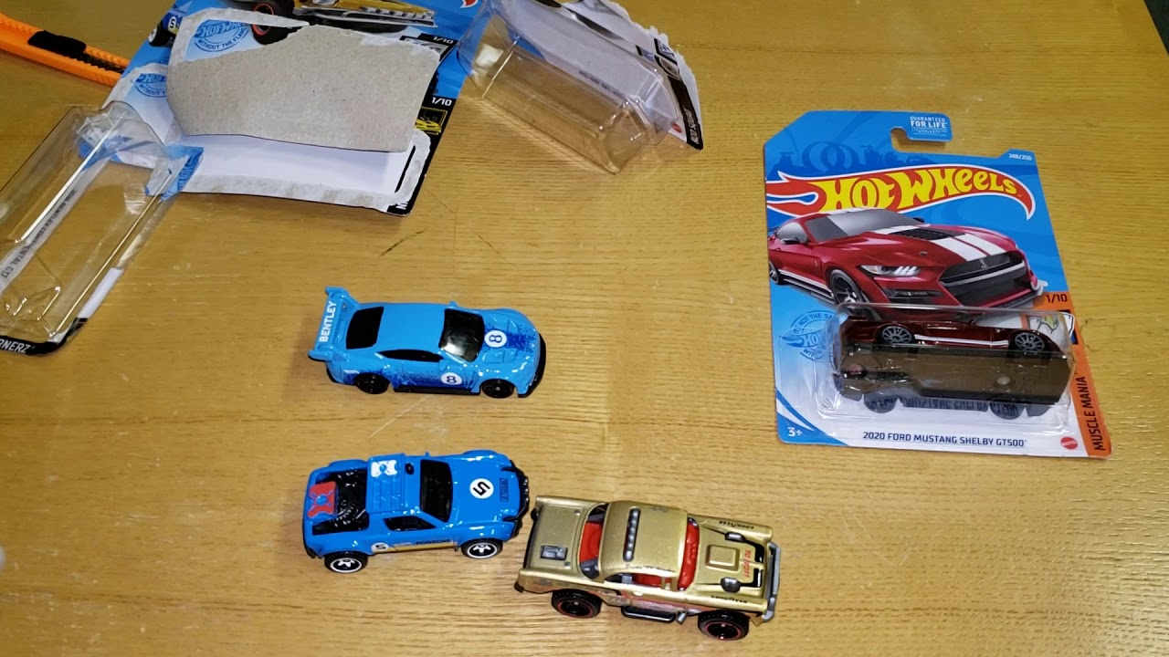 Hot Wheels 2021 Gamestop exclusive colors Porsche safari Bentley gt3 ...