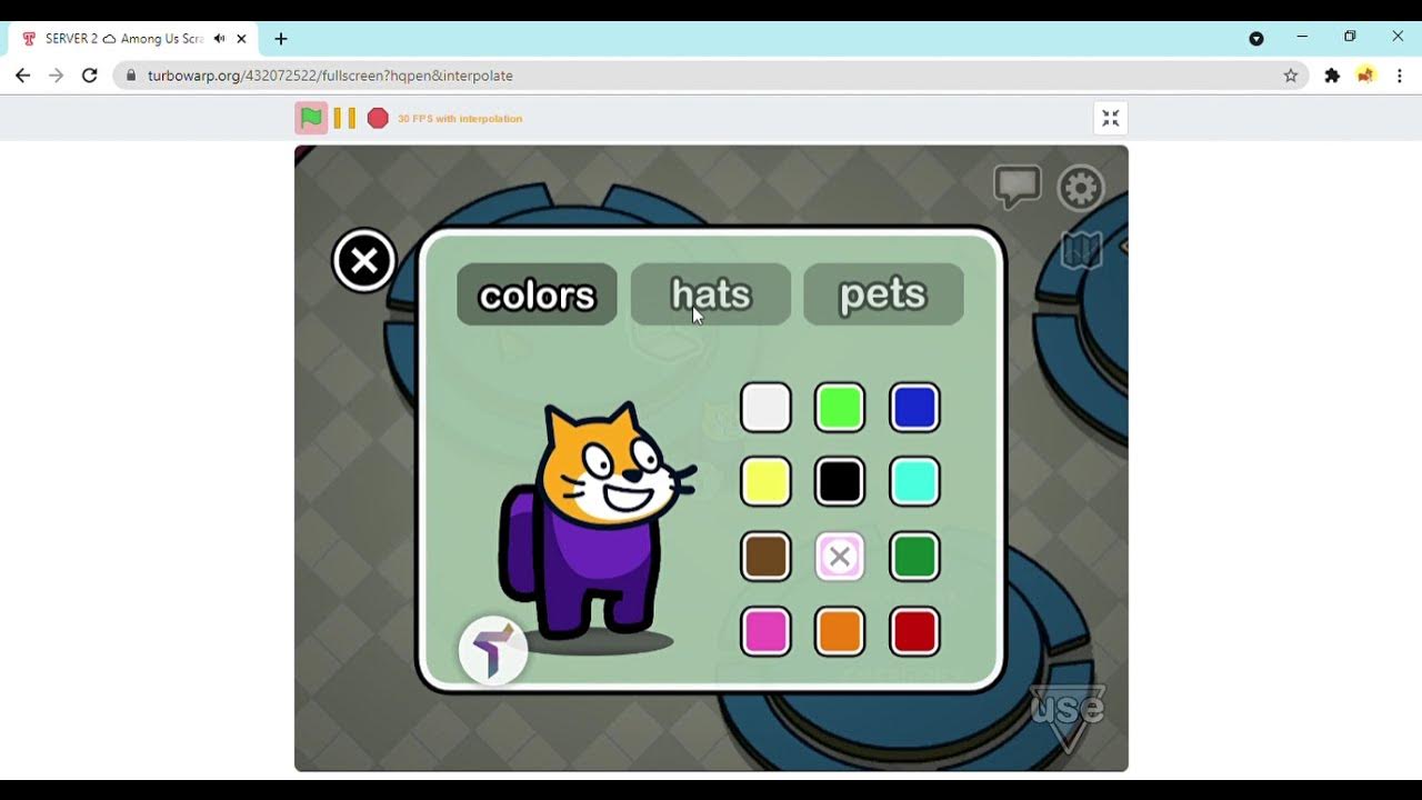 Among Us: Scratch Remake part 2 | By TimMcCool | A tour of the map and ...