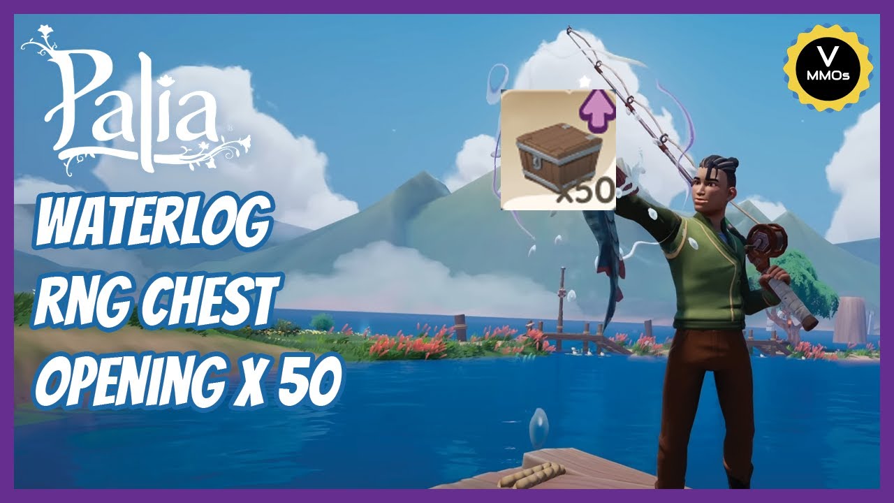 Palia Waterlogged chest opening x 50 - YouTube
