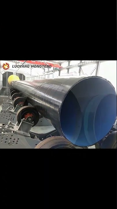 External 3PE internal FBE coating - YouTube