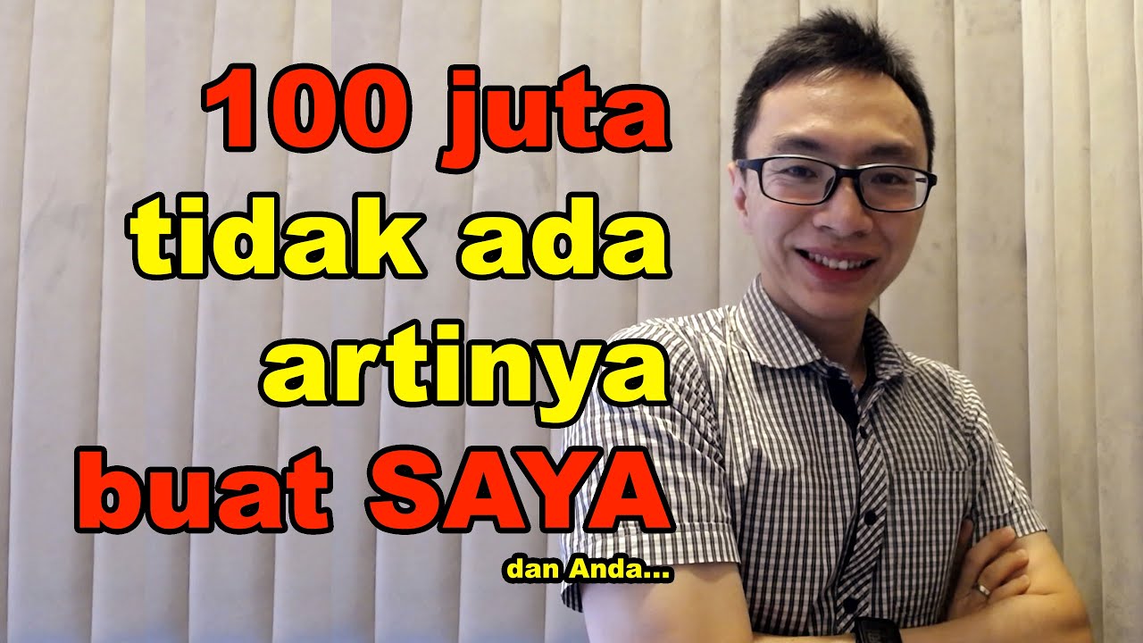 100 Juta Tidak Ada Artinya Bagi Saya YouTube 100-juta-tidak-ada-artinya-bagi-saya-youtube