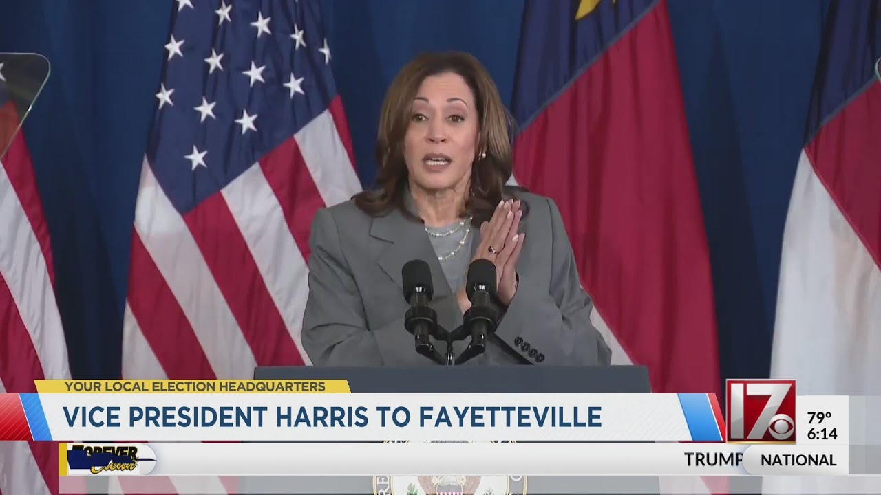 VP Harris to visit Fayetteville Thursday - YouTube