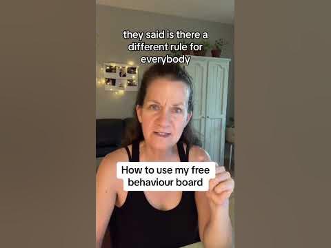 How to Use the FREE BratBusters Behaviour Board? #behaviour #behavior #behaviourboard - YouTube