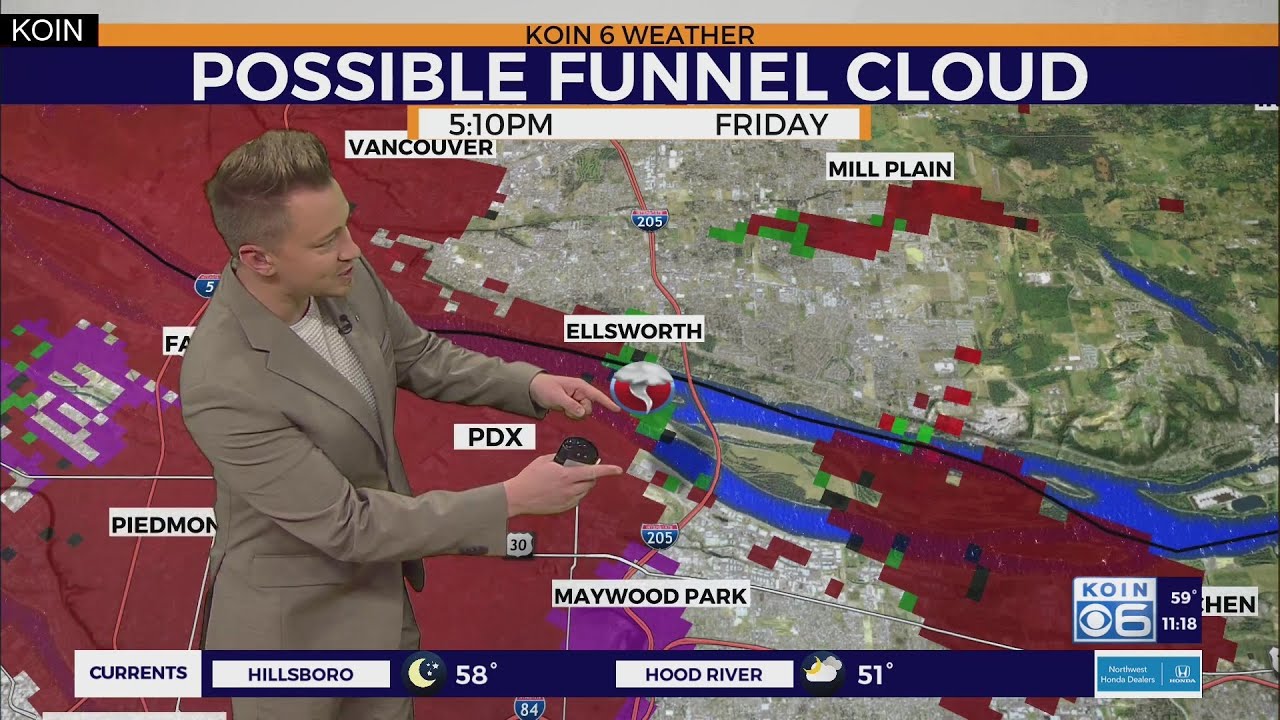 Wild weather, summer heat returns to Portland - YouTube