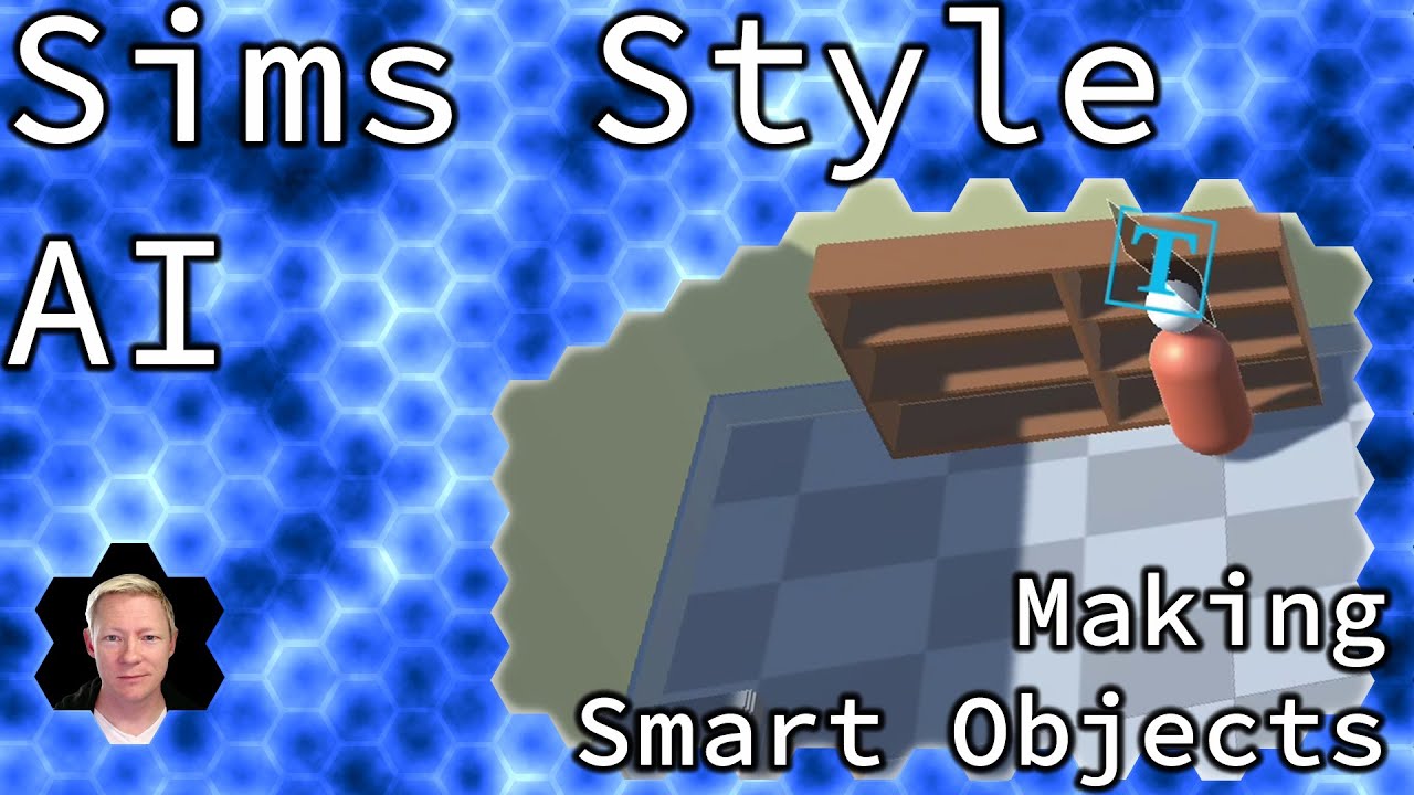 Unity Ai Tutorial Sims Style Ai Part 1 Smart Objects Youtube