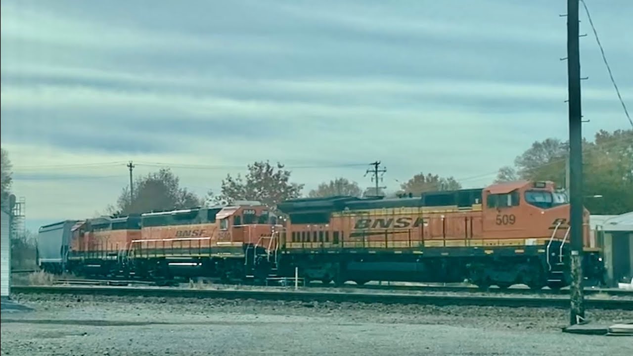 Bnsf Trains (101) 12/1/22 - YouTube