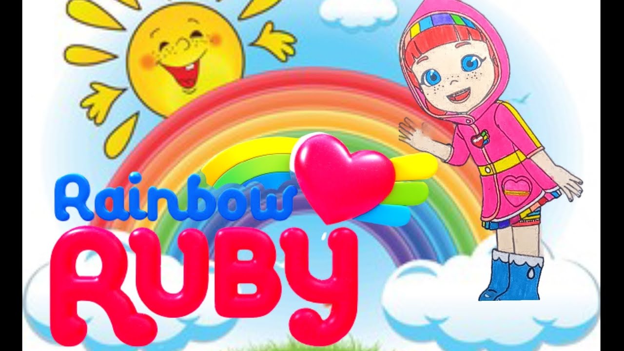 Menggambar Dan Mewarnai Rainbow Ruby - YouTube