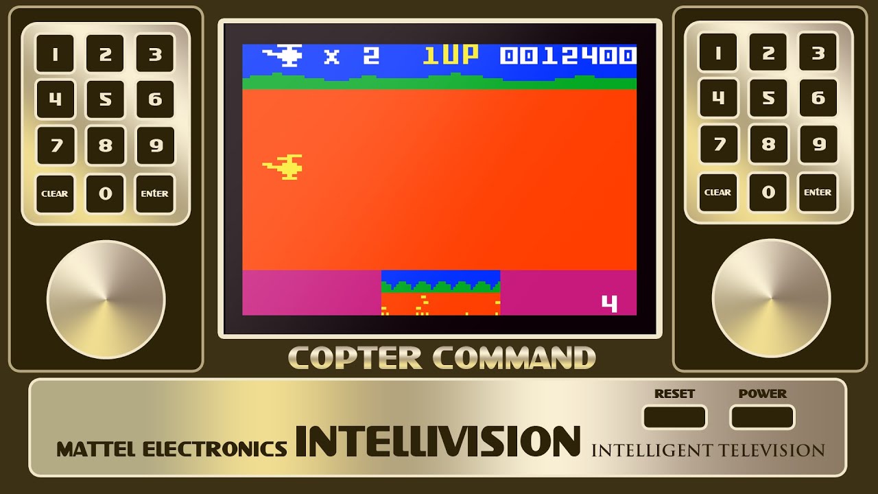 INTELLIVISION Homebrew Copter Command Live Stream! Let's Go! - YouTube