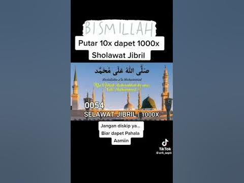 Sholawat jibril 1000x - YouTube