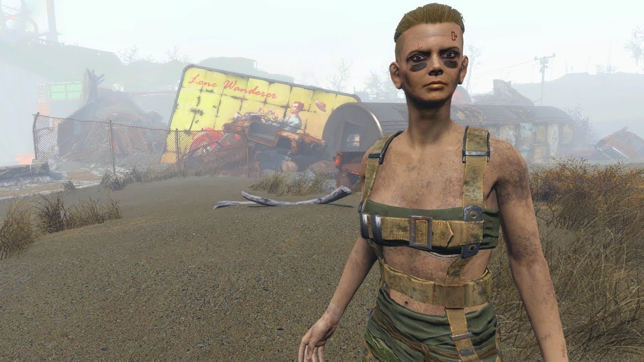 Fallout 4 - Captain Bridget LEVEL 94 BOSS FIGHT - YouTube