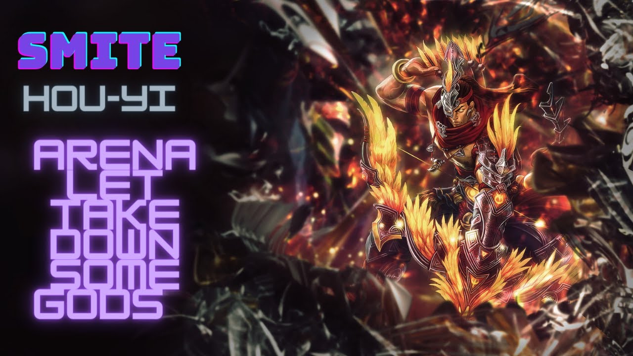 SMITE HOW TO PLAY HOU YI ARENA MATCH INSANE BUILD #smite #smiteclip # ...