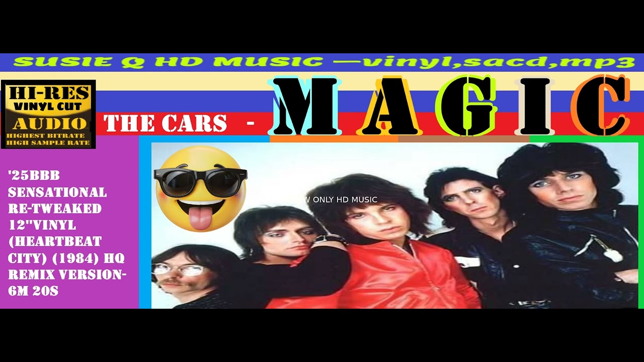 The Cars - Magic -qqq25bbb sensational re-tweaked 12''vinyl (Heartbeat ...