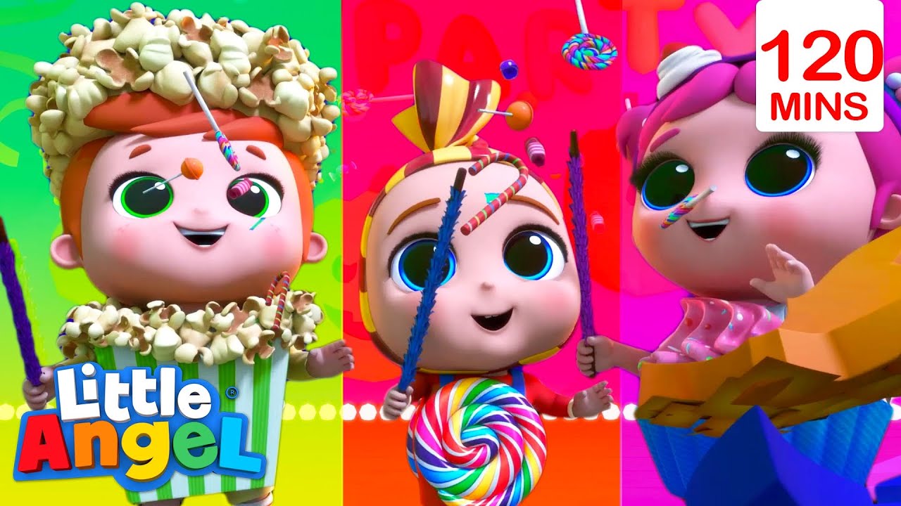 Halloween Family Colors | Little Angel Kids Songs & Nursery Rhymes ...