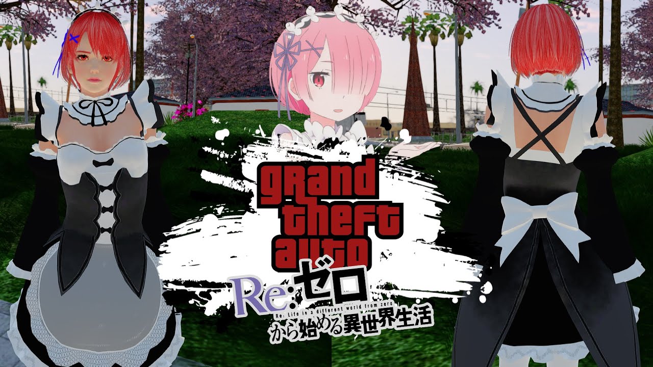 [Share] Mod Skin: Nico Cosplay: RAM From Anime Re:Zero | GTASA ANDROID ...