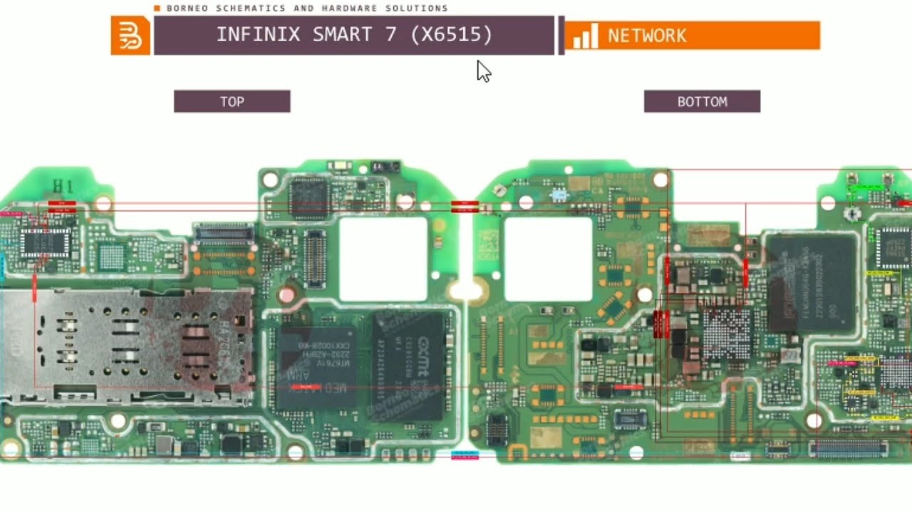 INFINIX SMART 7 (x6515) Network Repair Solution Diagram - YouTube