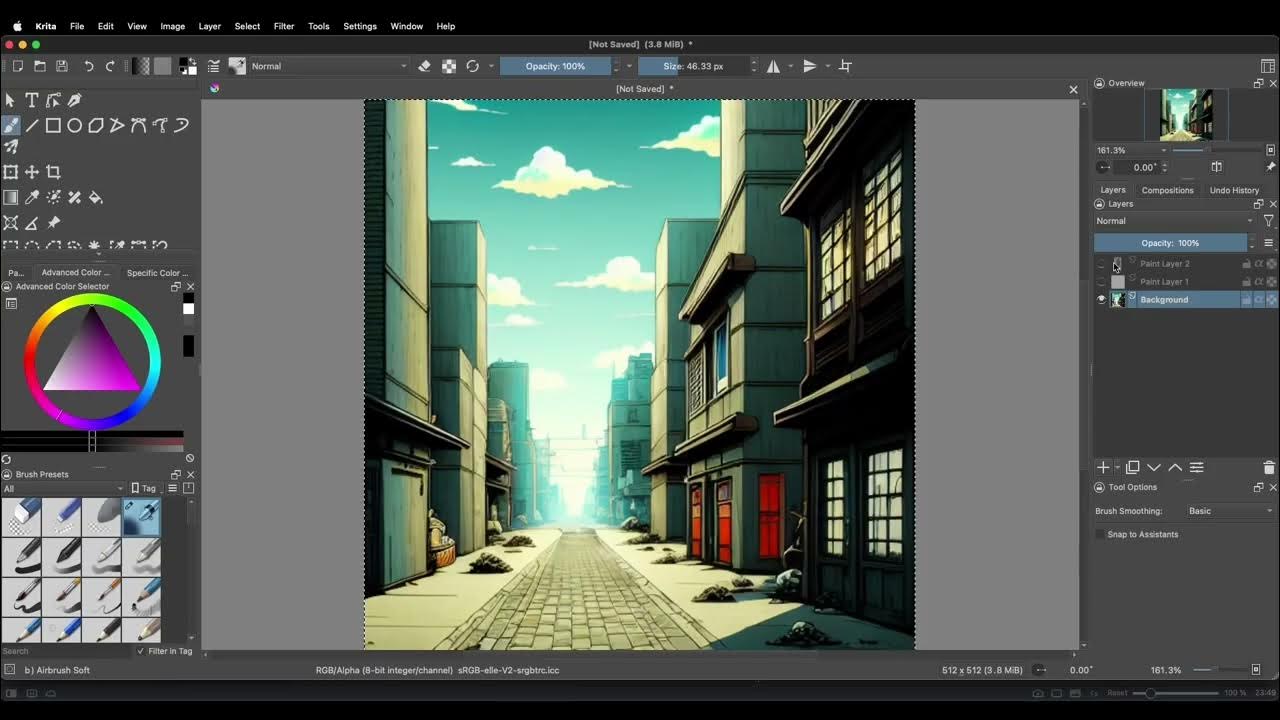 Mask Tutorial for Deforum Stable Diffusion Colab Notebook (with Krita ...