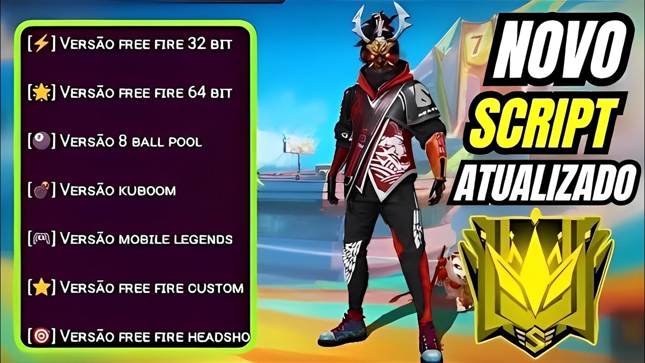 SCRIPT FREE FIRE ATUALIZADO 2025 | HEADSHOT 100% + FUNÇÕES ABSURDAS ...