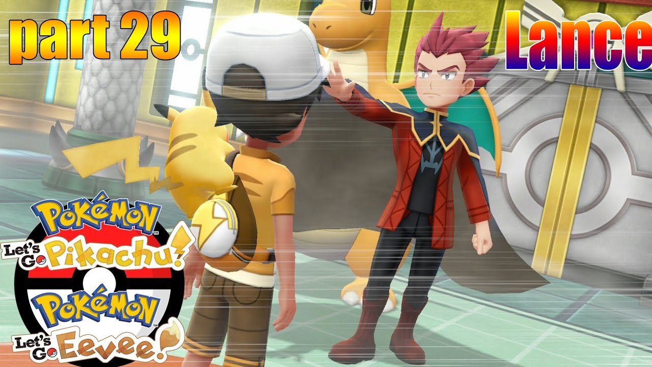 Elite four Lance l Pokémon Let's Go, Pikachu! and Let's Go, Eevee! part ...
