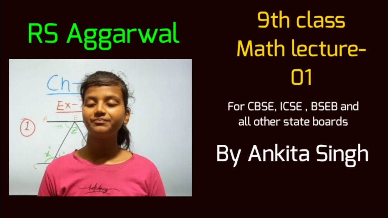 9th class math CBSE ।। 9th class math ICSE ।।9th class math state board ...