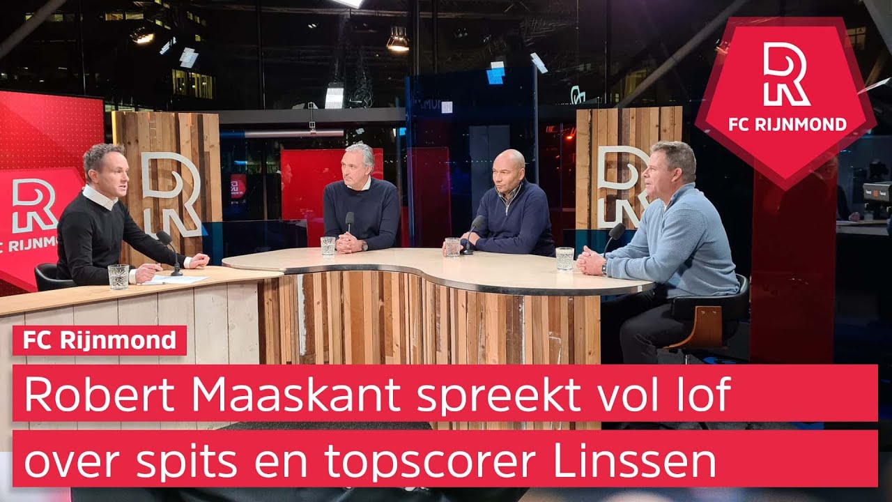 Robert Maaskant in FC Rijnmond: ‘Heb de discussie over Linssen bij ...