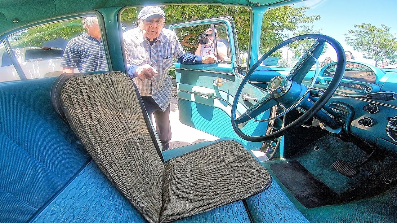 Surprising Dad for 99th birthday with '55 Ford he never thought would ...