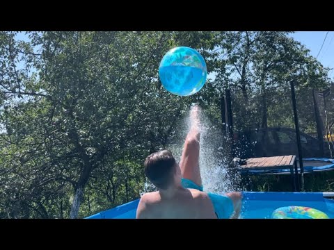 Provocari in piscina(a facut foarfeca) - YouTube