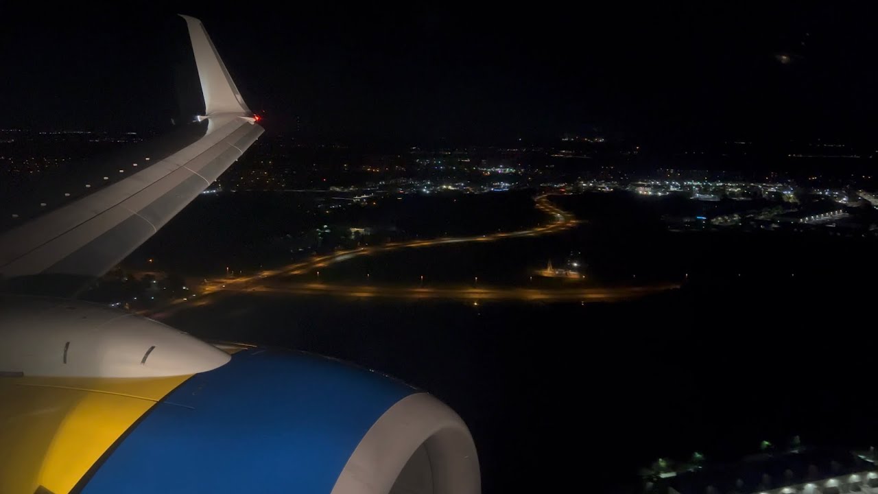 4K | Southwest Airlines Boeing 737-800 (N8646B “Nevada One”) Midnight ...