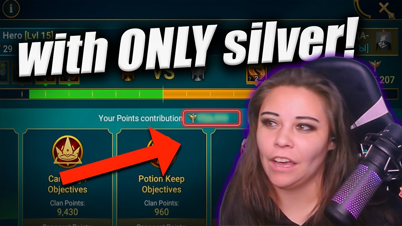 Massive CVC Points Using ONLY Silver? 53m Silver Raid Results! - YouTube
