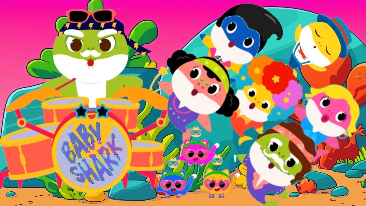 Learn with Baby Shark | Top English Nursery Rhymes for Toddlers & Kids ...