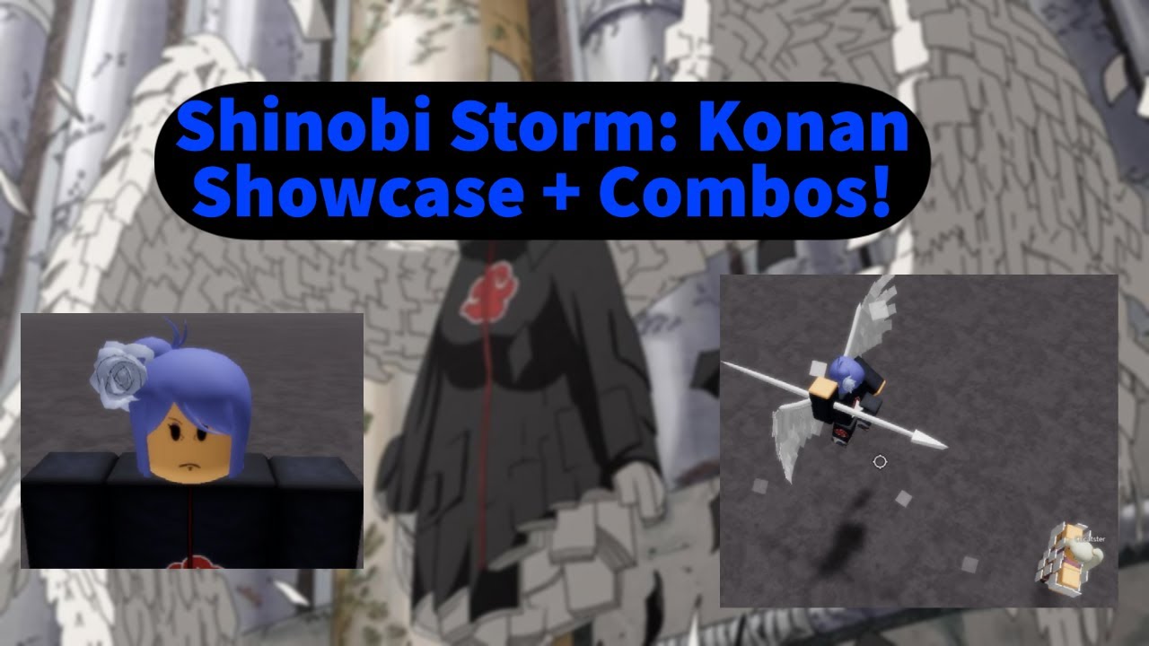 Shinobi Storm: Konan Showcase + Combos - YouTube