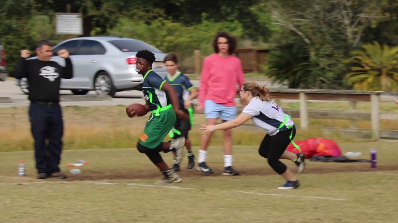 St. Johns PAL NFL Flag Football Week 7 Highlights - YouTube