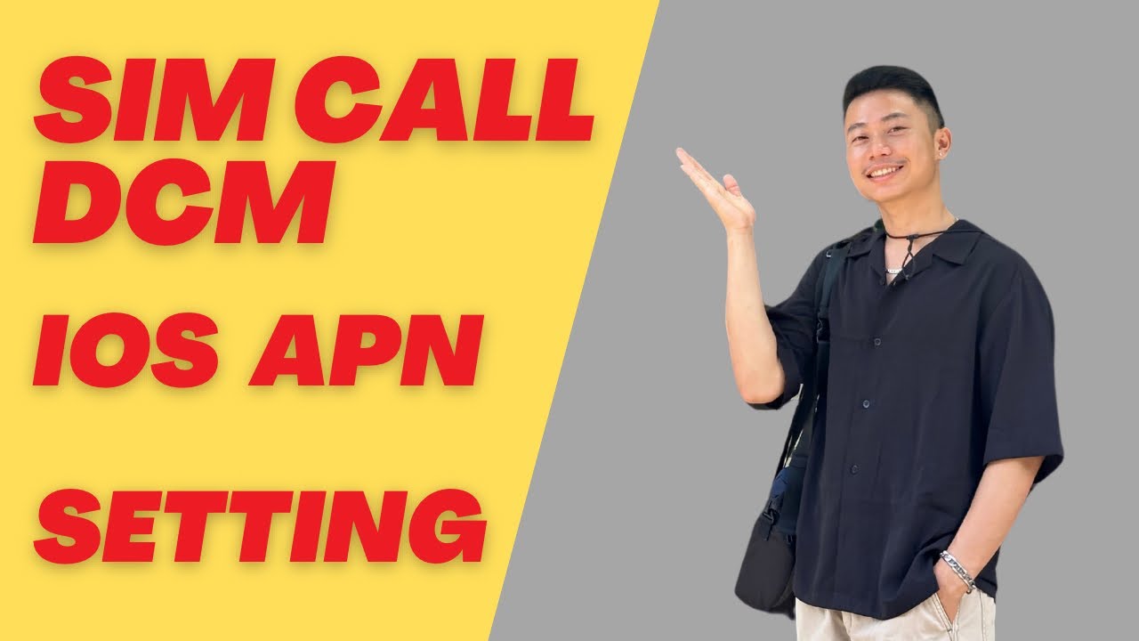 I phone တွင် Docomo Sim Call Apn Setting ချိန်နည်း - YouTube