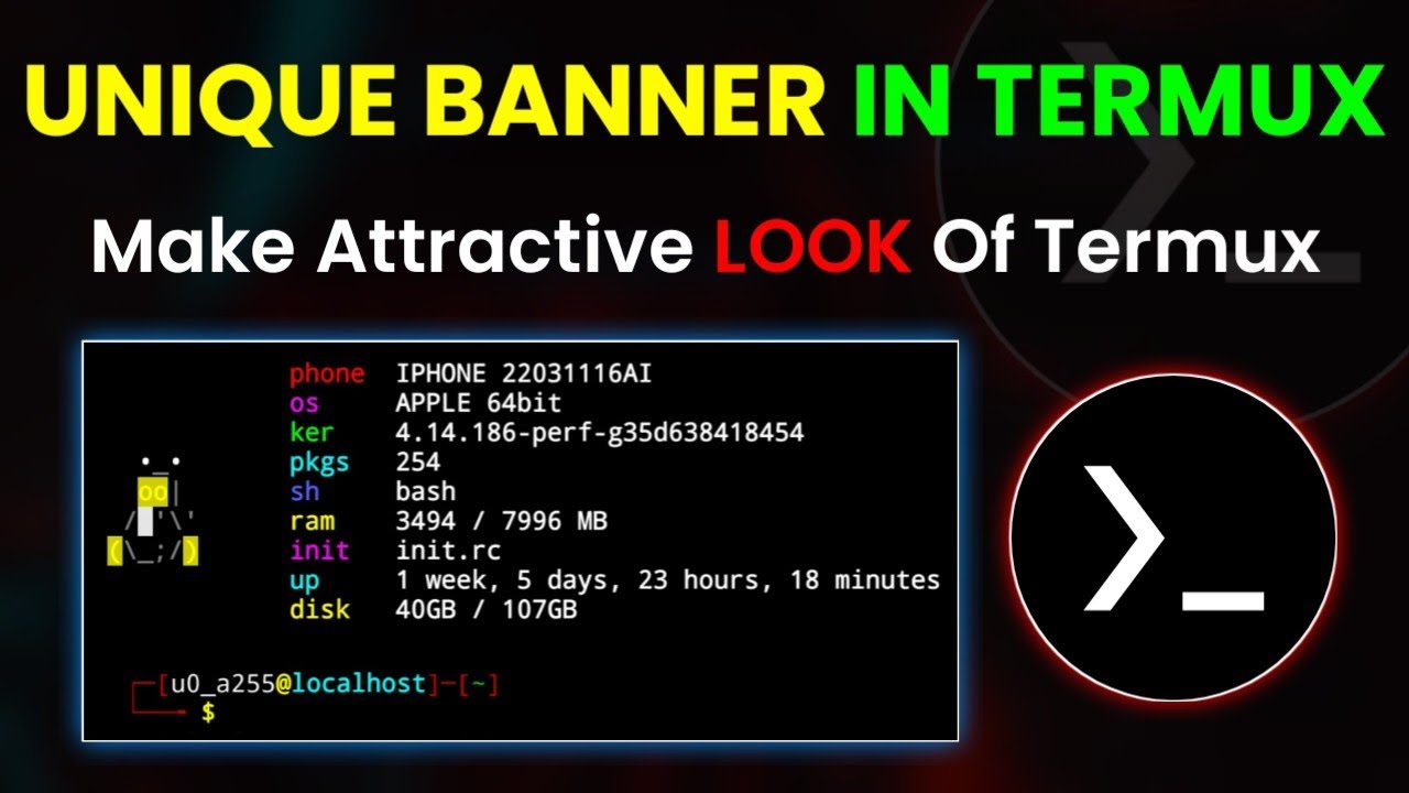 The Ultimate Termux Banner Experience | By Technolex - YouTube