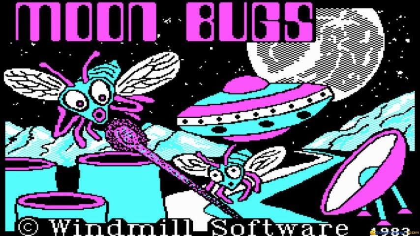 Moon Bugs gameplay (PC Game, 1983) - YouTube