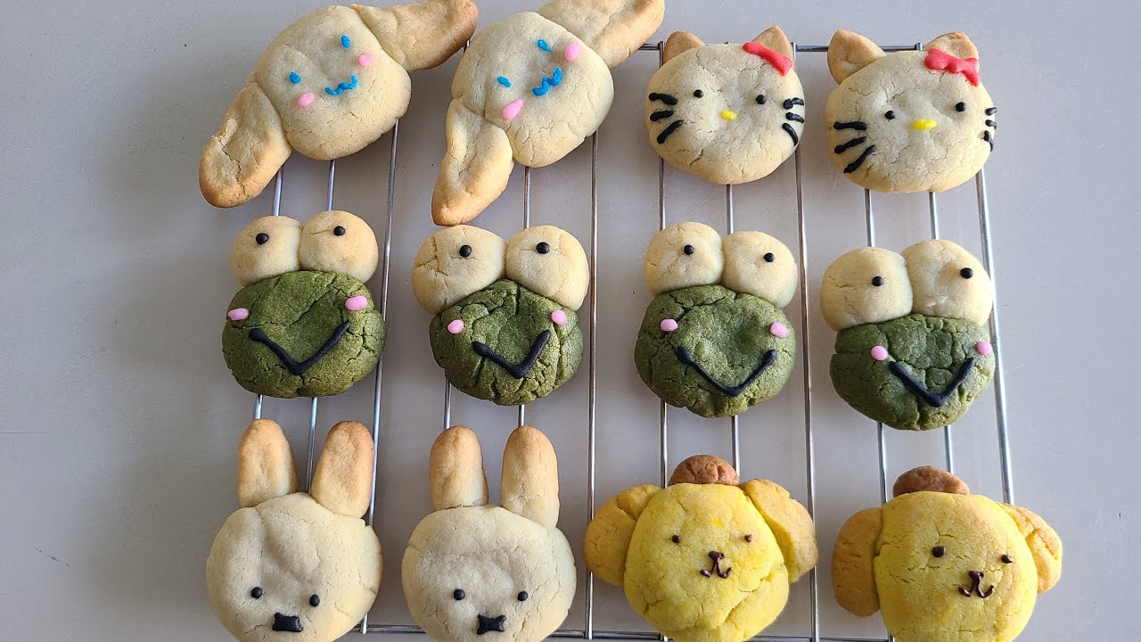 MIFFY + SANRIO SUGAR COOKIES - YouTube