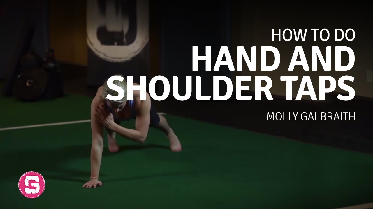Hand and Shoulder Taps - How To Do This Challenging Core Exercise - YouTube