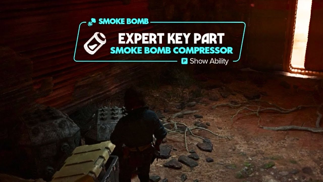 How To Get The Smoke Bomb Compressor In Star Wars Outlaws - YouTube