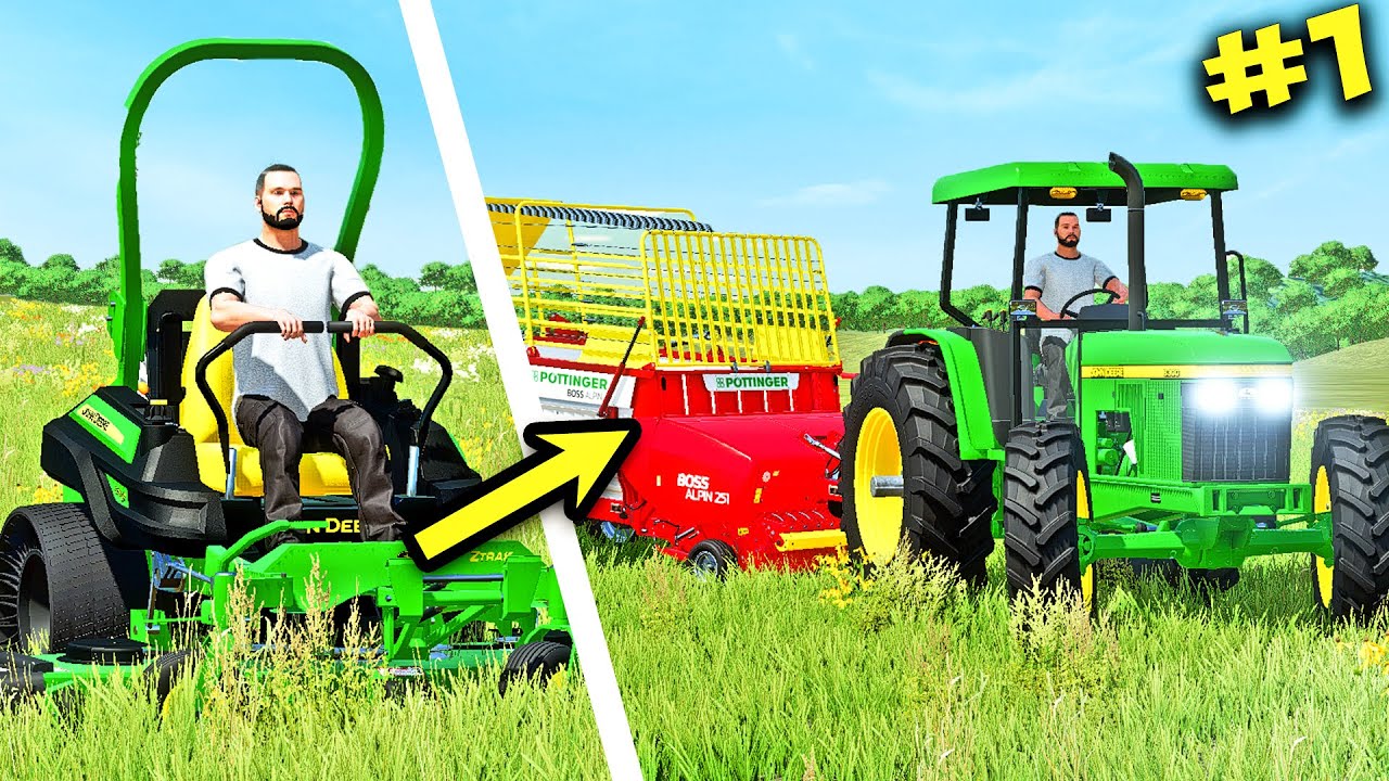 FLAT MAP With $0 #1 | Farming Simulator 2022 timelapse - YouTube