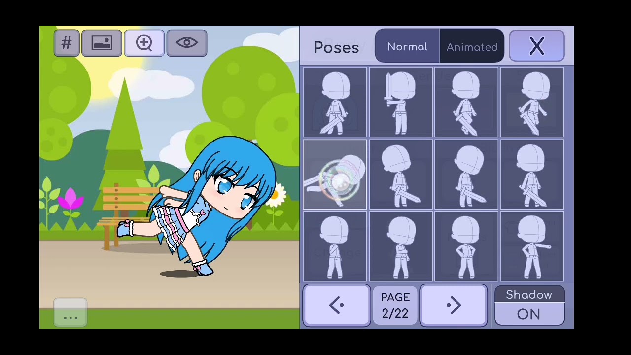 Gacha Life Kinen Action Normal And Animated - YouTube