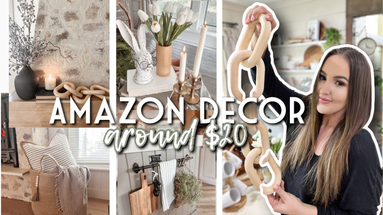 *NEW* 10 AMAZING Amazon Home Decor Finds Around $20 + How I Style Them ...